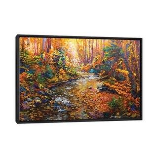 iCanvas "The Glory Of Autumn" by Leon Devenice Framed Canvas Print - Bed Bath & Beyond - 36649797